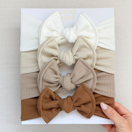 Harper + Remi | Soft, Stretchy Baby Girl Bows